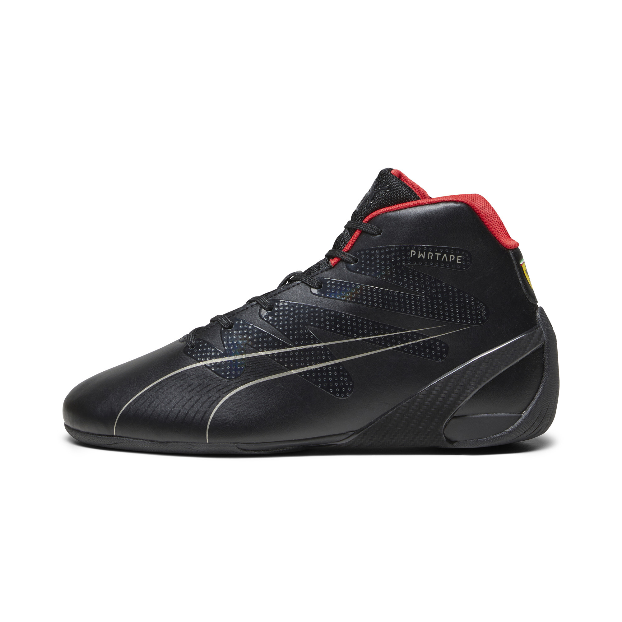 Мужские кроссовки PUMA Ferrari Carbon Cat Mid цвет черный арт 30754503 ...