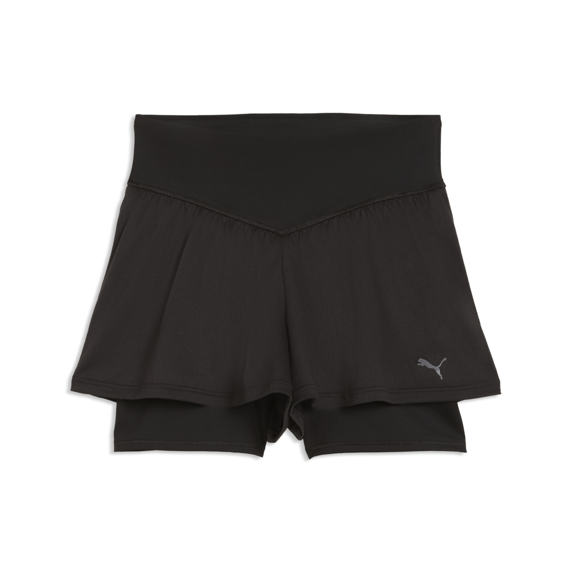 Женские шорты PUMA Shape 2:1 Flowy Short 3 цвет черный арт 52847501 ...