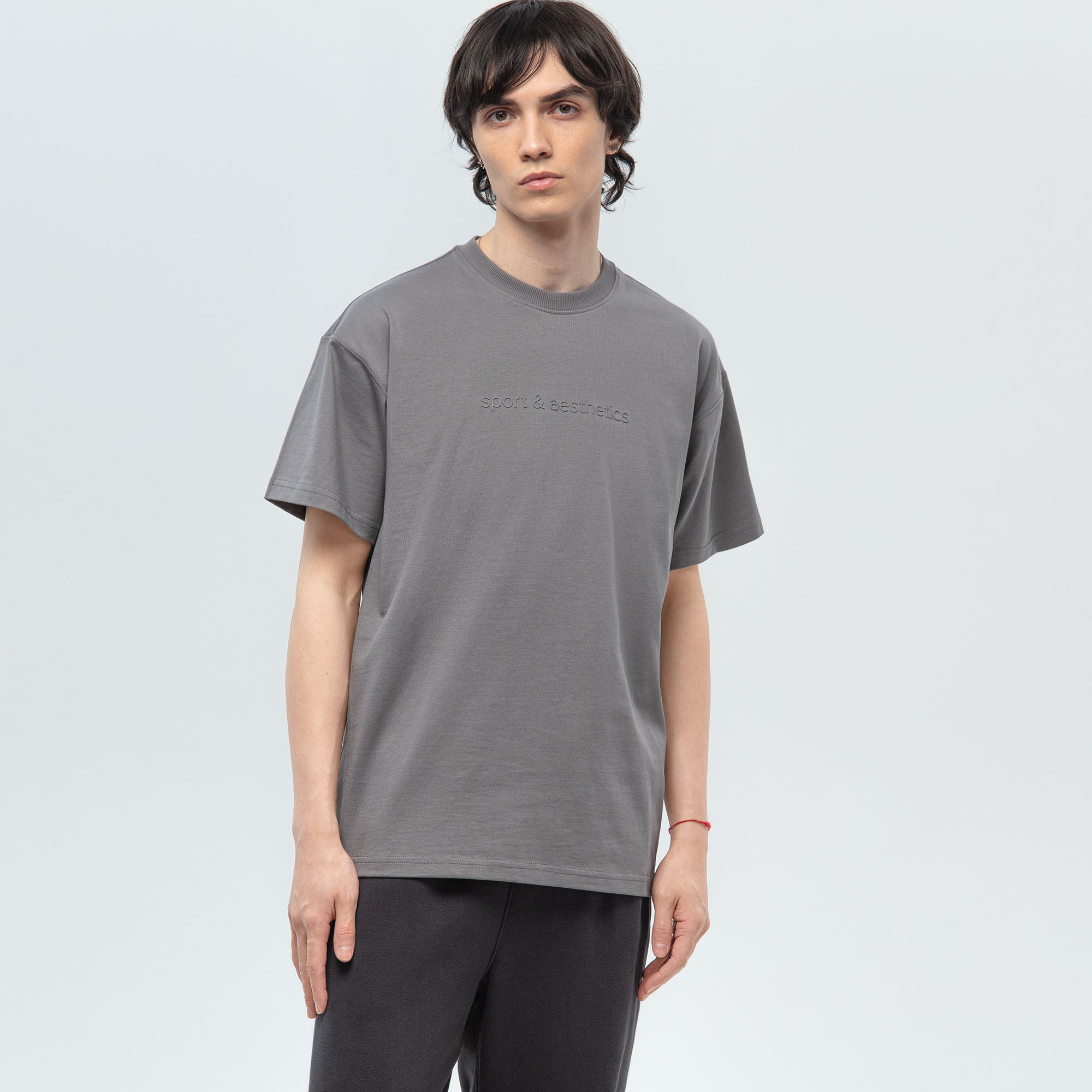 Мужская футболка AMAZING RED SS Tee цвет серый арт AR-TEE-M-SS25-108 ...