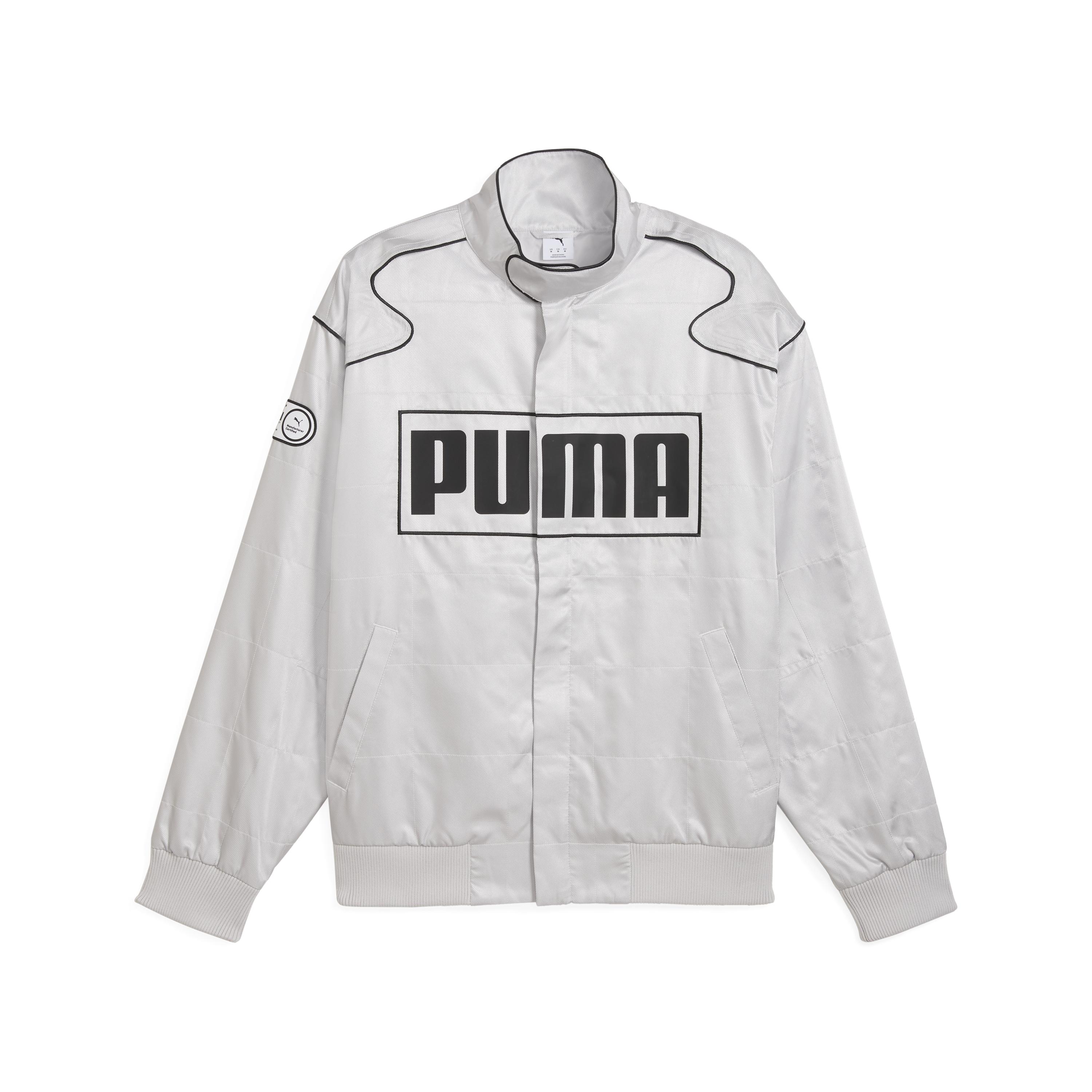 Олимпийка PUMA Racer Jacket цвет серый арт 62991461 - купить в городе ...