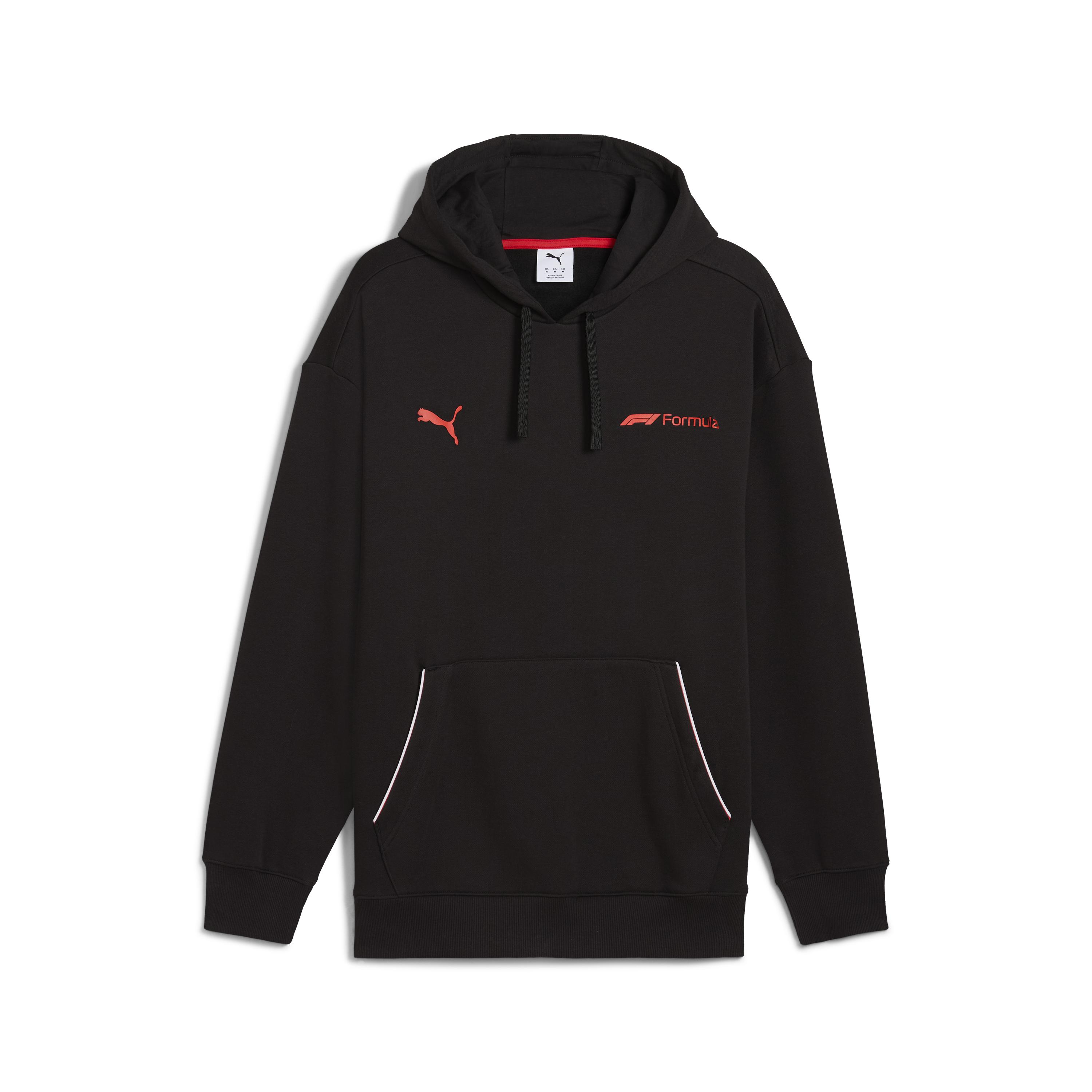 Мужская толстовка PUMA F1 ESS+ Graphic Hoodie цвет черный арт 63012101 ...