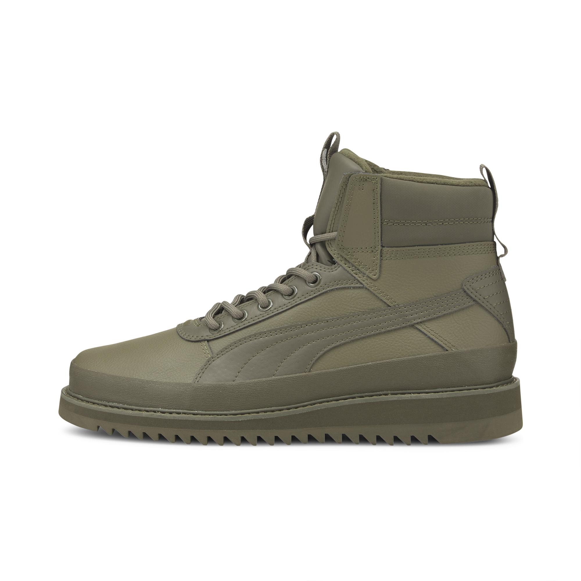 Мужские ботинки PUMA Desierto v2 WTR Rubber цвет зеленый 38075402 ...
