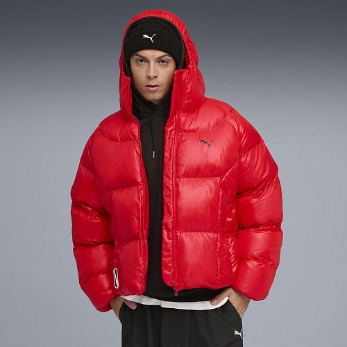 Мужская куртка PUMA TECH-X Puffer Jacket цвет красный арт 63216211 ...