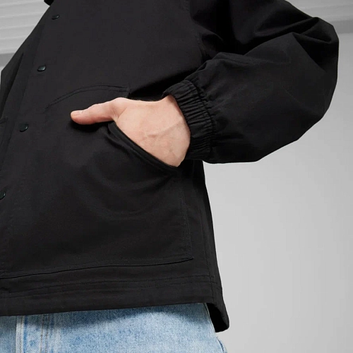 Мужская куртка PUMA Downtown Jacket цвет черный арт 62369501 - купить в ...