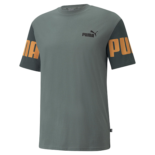 Мужская футболка PUMA POWER Colorblock Tee 58942868 купить в Москве с ...